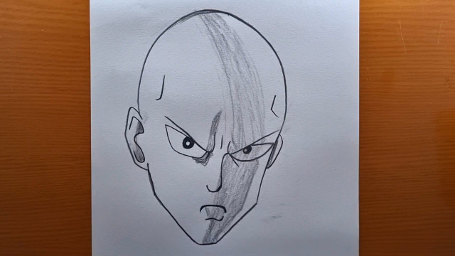 How to draw SAITAMA (One Punch Man)