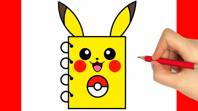Teach your child to draw a unique Pikachu picture book